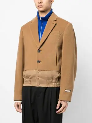 ADER ERROR Layered-effect Single-breasted Blazer