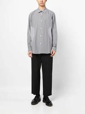 Undercover Mixed-print Cotton Shirt
