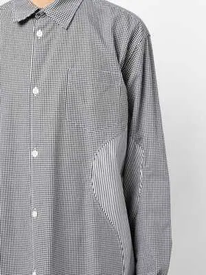 Undercover Mixed-print Cotton Shirt