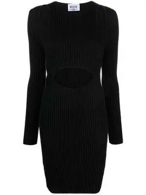 Wolford X Simkhai Ribbed-knit Minidress - Black