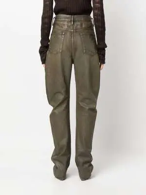 Acne Studios Relaxed Fit Coated Jeans