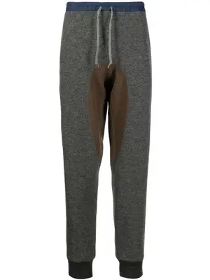 Kolor Drawstring-waistband Knitted Trousers - Grey