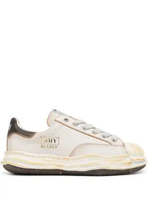 Mihara Yasuhiro Blakey Og Sole Leather Sneakers - White