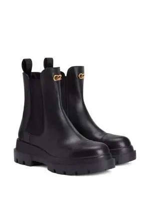 GIUSEPPE ZANOTTI Tankie Leather Chelsea Boots