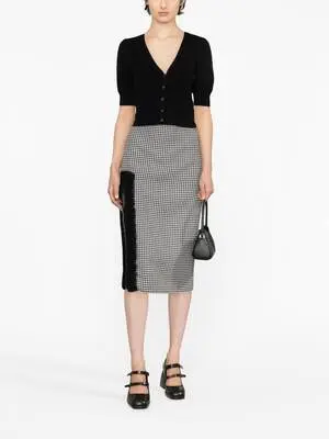 Viktor & Rolf Hollywood Dream Slit Midi Skirt
