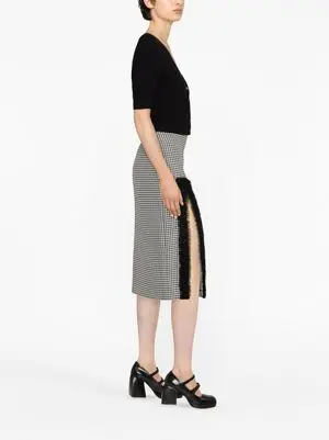 Viktor & Rolf Hollywood Dream Slit Midi Skirt