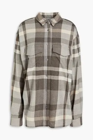 TOTEME Checked Flannel Shirt