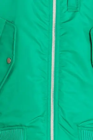 STAND STUDIO Jumbo Shell Bomber Jacket - Jade