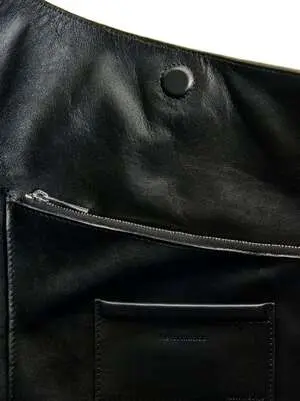REFORMATION Vittoria Medium Tote Bag - Black