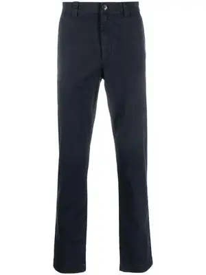 Woolrich Cotton Chino Trousers - Blue
