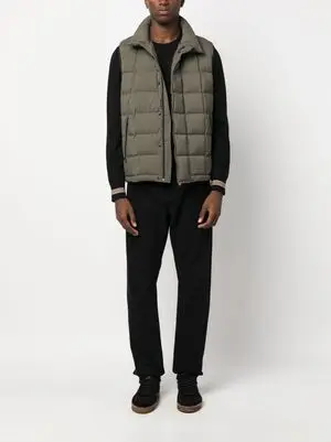 Kiton Zip-up Padded Gilet