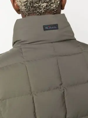 Kiton Zip-up Padded Gilet