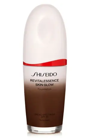 SHISEIDO Revitalessence Skin Glow Foundation Spf 30 - 560 Obsidian