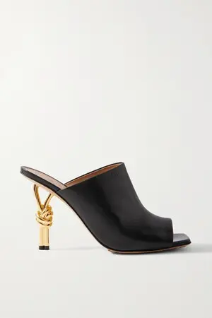 Bottega Veneta Knot Detailing Mules Clogs For Women