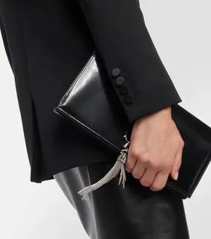 Saint Laurent Grain De Poudre Tuxedo Jacket