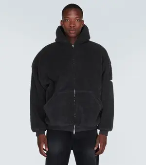 Balenciaga Oversized Fleece Hoodie