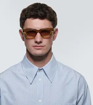 Bottega Veneta Rectangular Sunglasses
