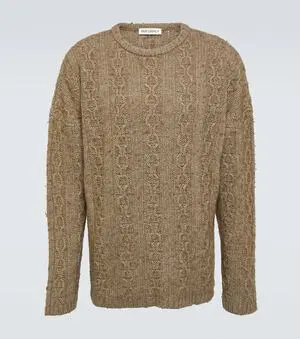 Our Legacy Aran Wool-blend Sweater