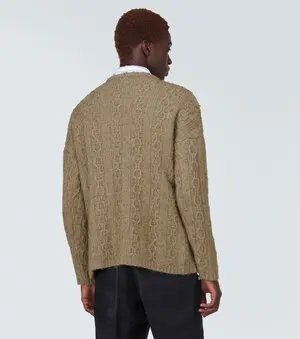 Our Legacy Aran Wool-blend Sweater