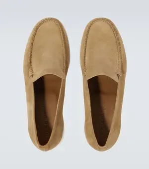 Manolo Blahnik Monaco Suede Loafers