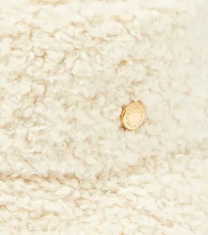 Stella McCartney Faux Shearling Bucket Hat