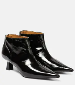 Ganni Zip Up Boots For Women