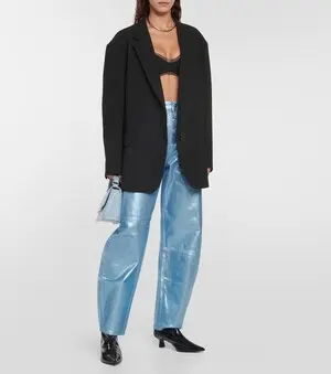 GANNI Zip-up Ankle Boots