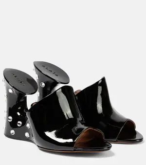Alaia Open Toe Mules Clogs For Women