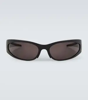 Balenciaga Oval Sunglasses - Black