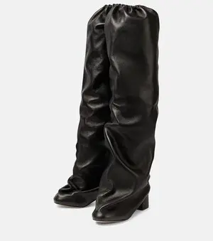 Khaite Bowe Over-the-knee Leather Boots