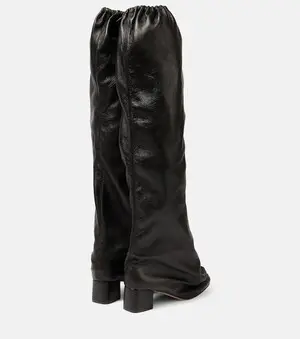 Khaite Bowe Over-the-knee Leather Boots