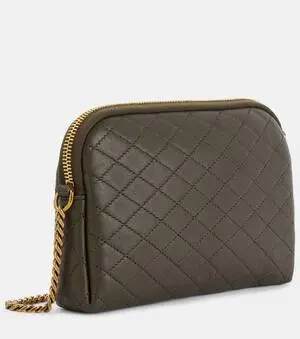 Saint Laurent Gaby Leather Shoulder Bag - Brown