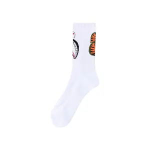 A BATHING APE Shark Crew Socks - White