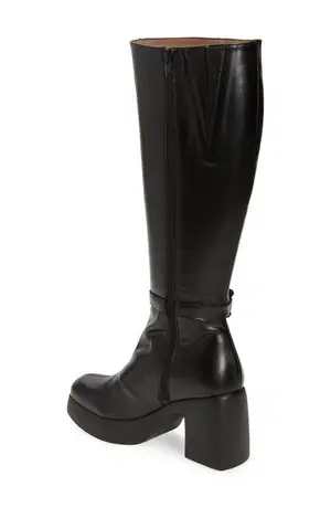 WONDERS Leather Platform Boots
