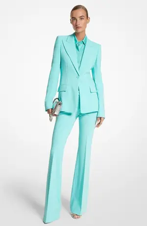 Michael Kors Georgina Virgin Wool-blend Blazer