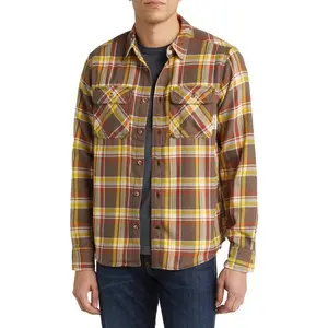 OUTDOOR RESEARCH Feedback Plaid Flannel Overshirt - Hickory Plaid