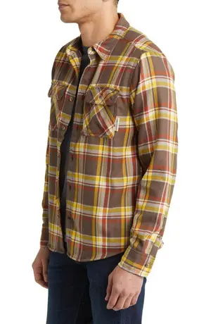 OUTDOOR RESEARCH Feedback Plaid Flannel Overshirt - Hickory Plaid
