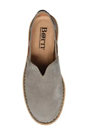 BØRN Naya Leather Loafer - Grey