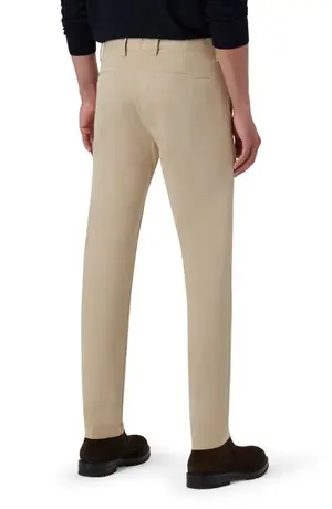 Bugatchi Stretch Cotton Blend Twill Chinos - Willow
