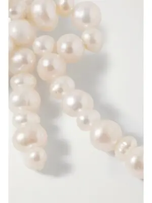 Completedworks Net Sustain Recycled Vermeil Pearl Ring