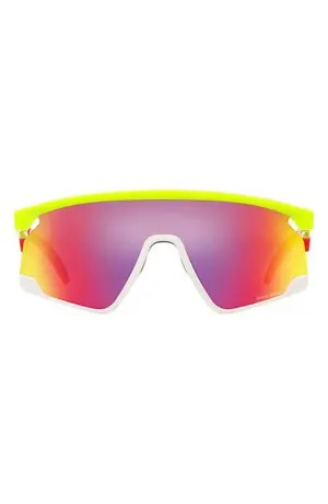 Oakley Oakley Bxtr Prizm™ Wrap Shield Sunglasses Red