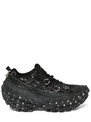 Balenciaga Bouncer Piercing Sneakers In Black - 30% Off