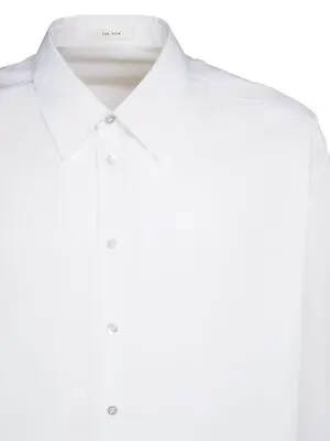 THE ROW Lukre Cotton Poplin Shirt