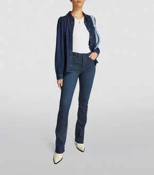 Paige Manhattan High-rise Bootcut Jeans
