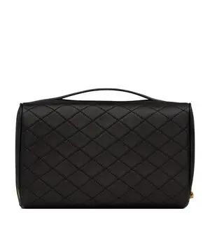 Saint Laurent Gaby Quilted Vanity Case