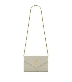 Saint Laurent Monogram Matelassé Envelope Bag
