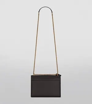 Saint Laurent Small Sunset Shoulder Bag - Brown