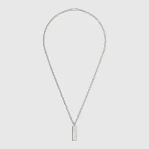 Gucci Diagonal Interlocking G Necklace