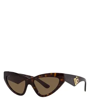 Dolce & Gabbana Dolce & Gabbana Cat Eye Sunglasses Havana