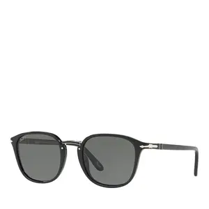 Persol Persol Polarized Sunglasses Black/gray Polarized Solid